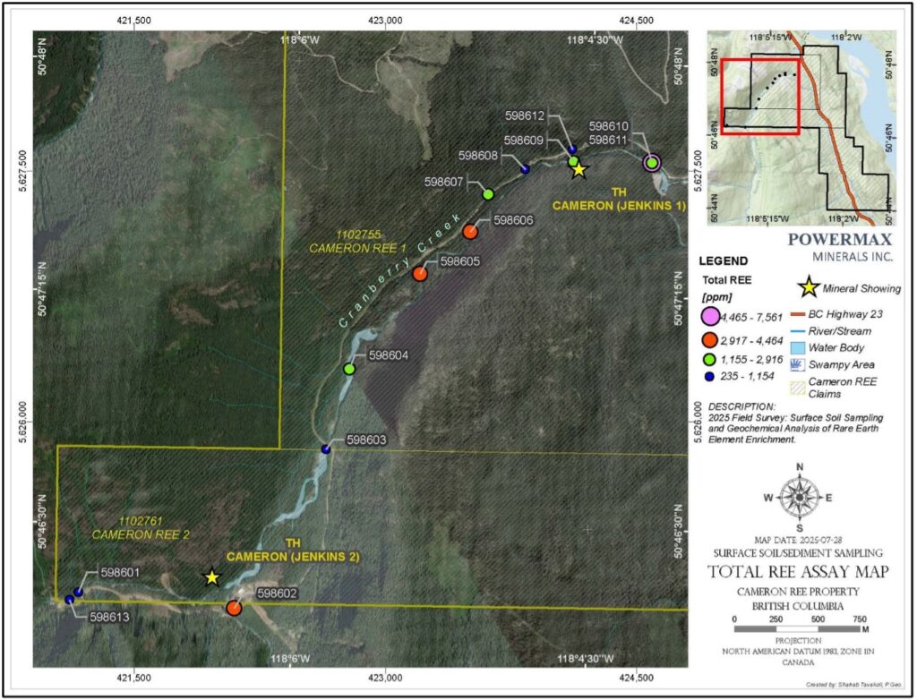 POWERMAX MINERALS COMMENCES PHASE 2 EXPLORATION PROGRAM AT THE CAMERON ...